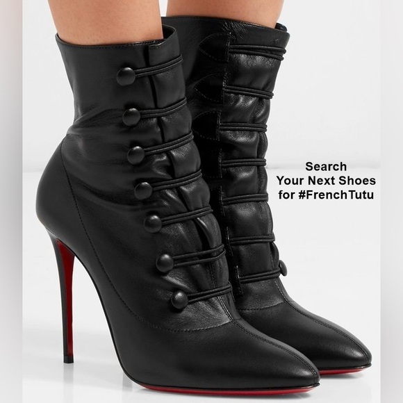 Christian Louboutin | Shoes | New Christian Louboutin Black French Tutu ...